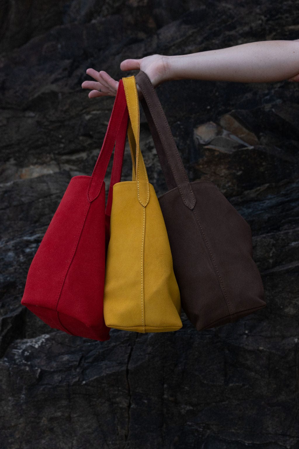 The Jones Mini | Cocoa Suede | The Bali Tailor